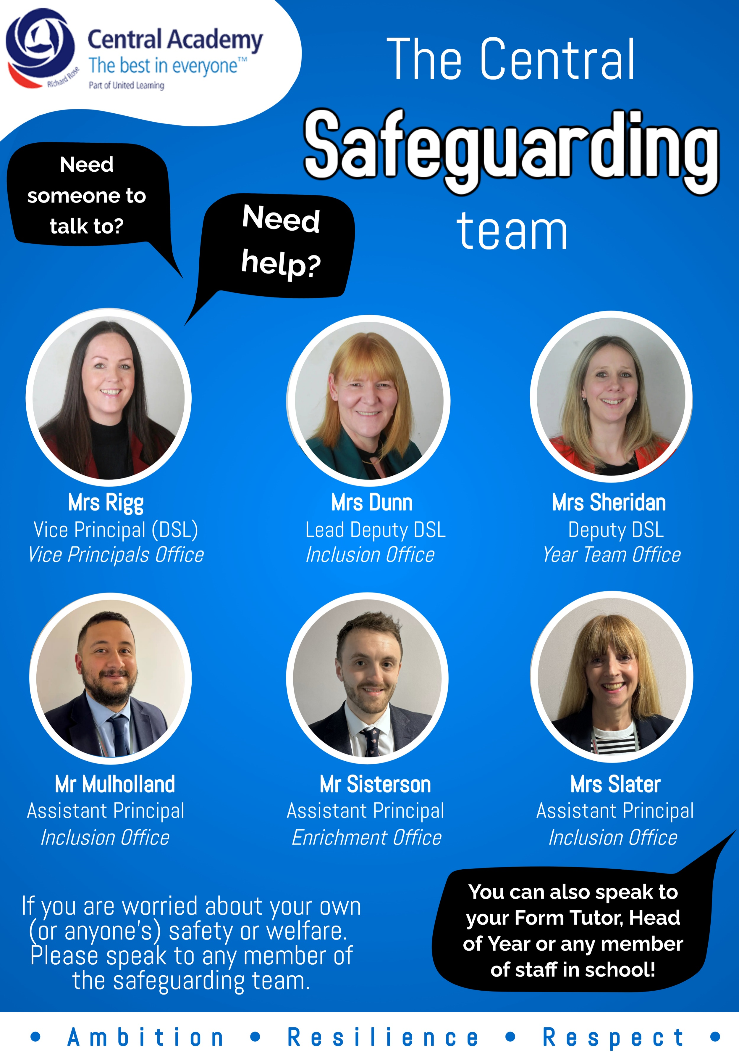 Safeguarding | About Us | Richard Rose Central Academy